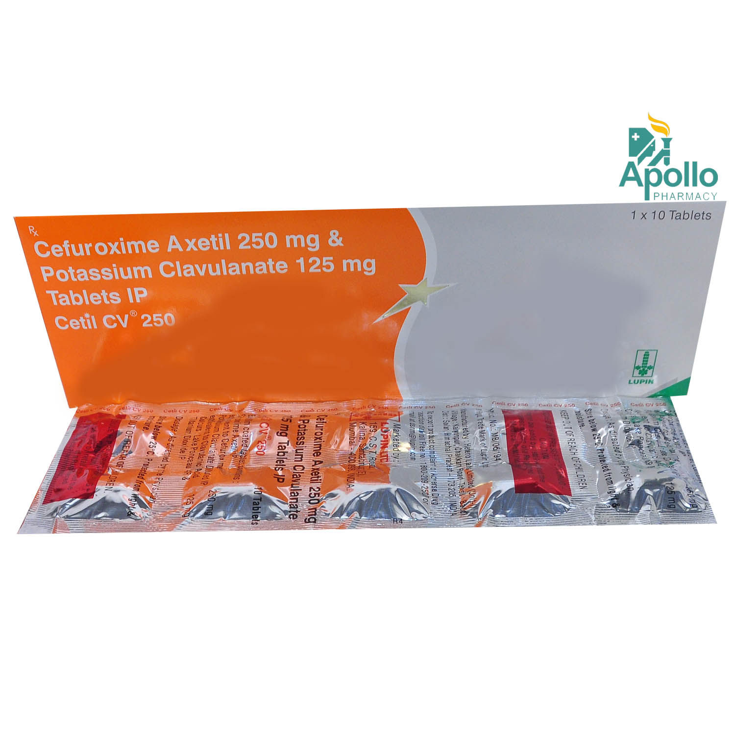 Cetil CV 250 Tablet 10's Price, Uses, Side Effects, Composition ...