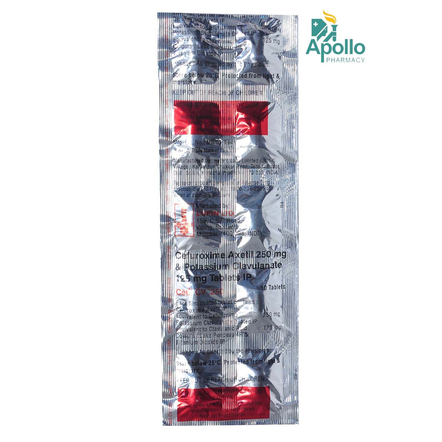 CETIL CV TABLET Price, Uses, Side Effects, Composition - Apollo Pharmacy