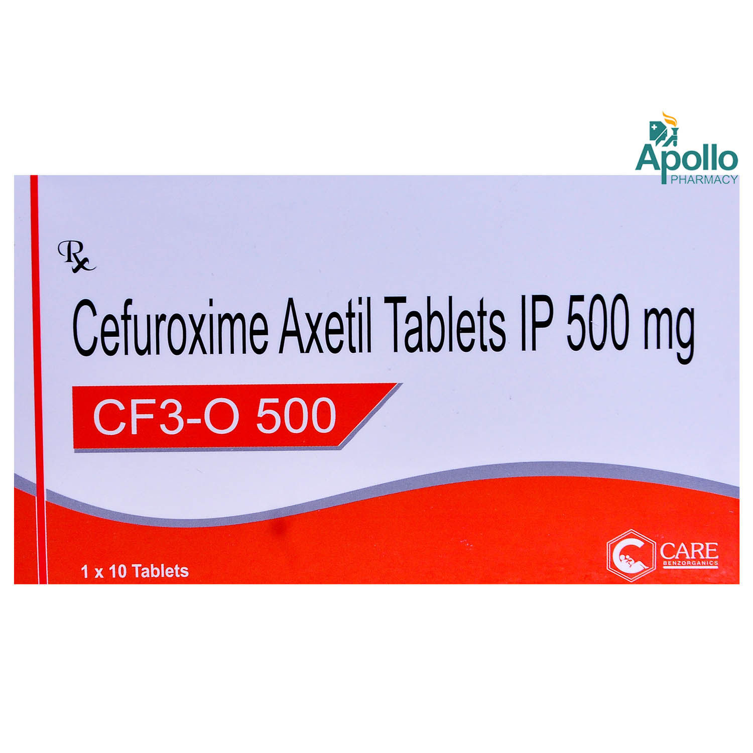 CF3-O 500 Tablet 10's Price, Uses, Side Effects, Composition - Apollo ...