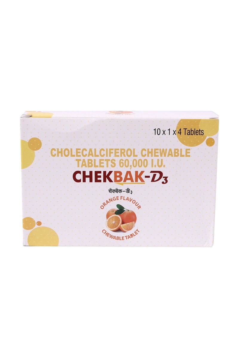 CHEKBAK D3 TABLET Price, Uses, Side Effects, Composition - Apollo Pharmacy