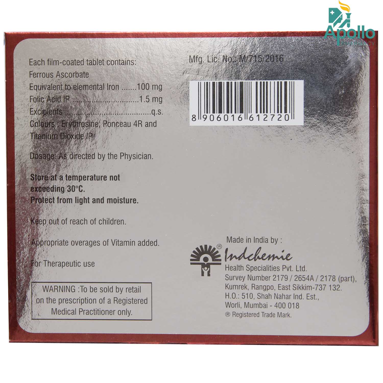 Cheri XT Tablet 15's Price, Uses, Side Effects, Composition - Apollo ...