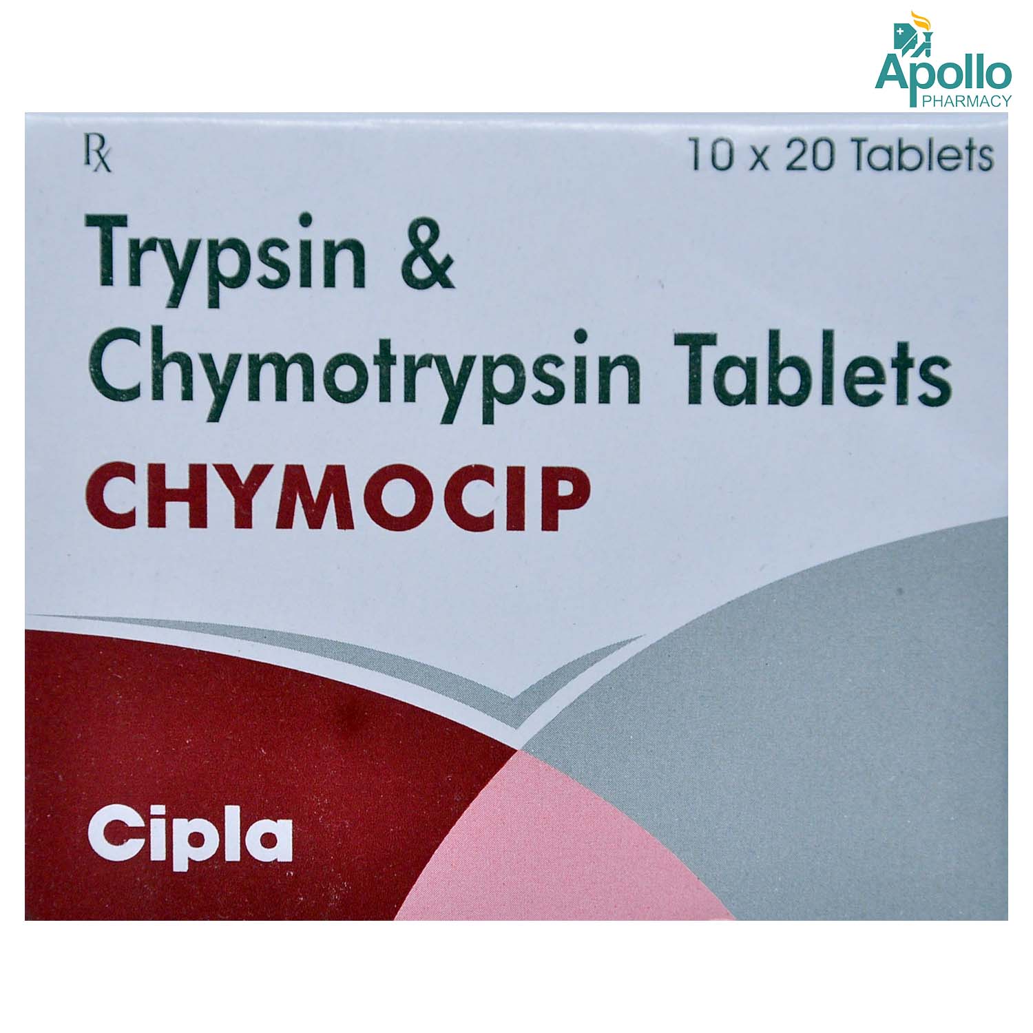 Chymocip Tablet Price, Uses, Side Effects, Composition - Apollo Pharmacy