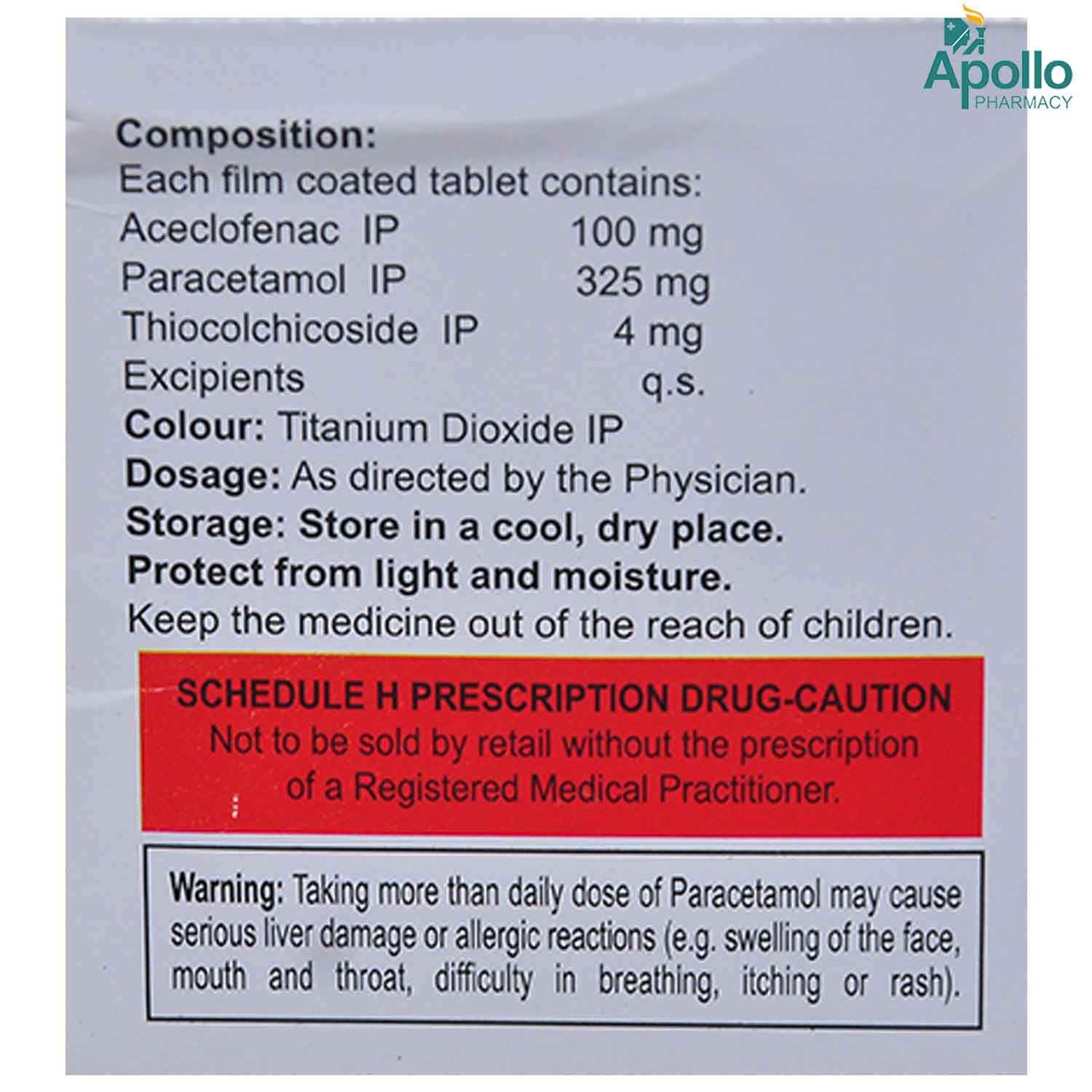 Chymonac-MR Tablet 10's Price, Uses, Side Effects, Composition - Apollo ...