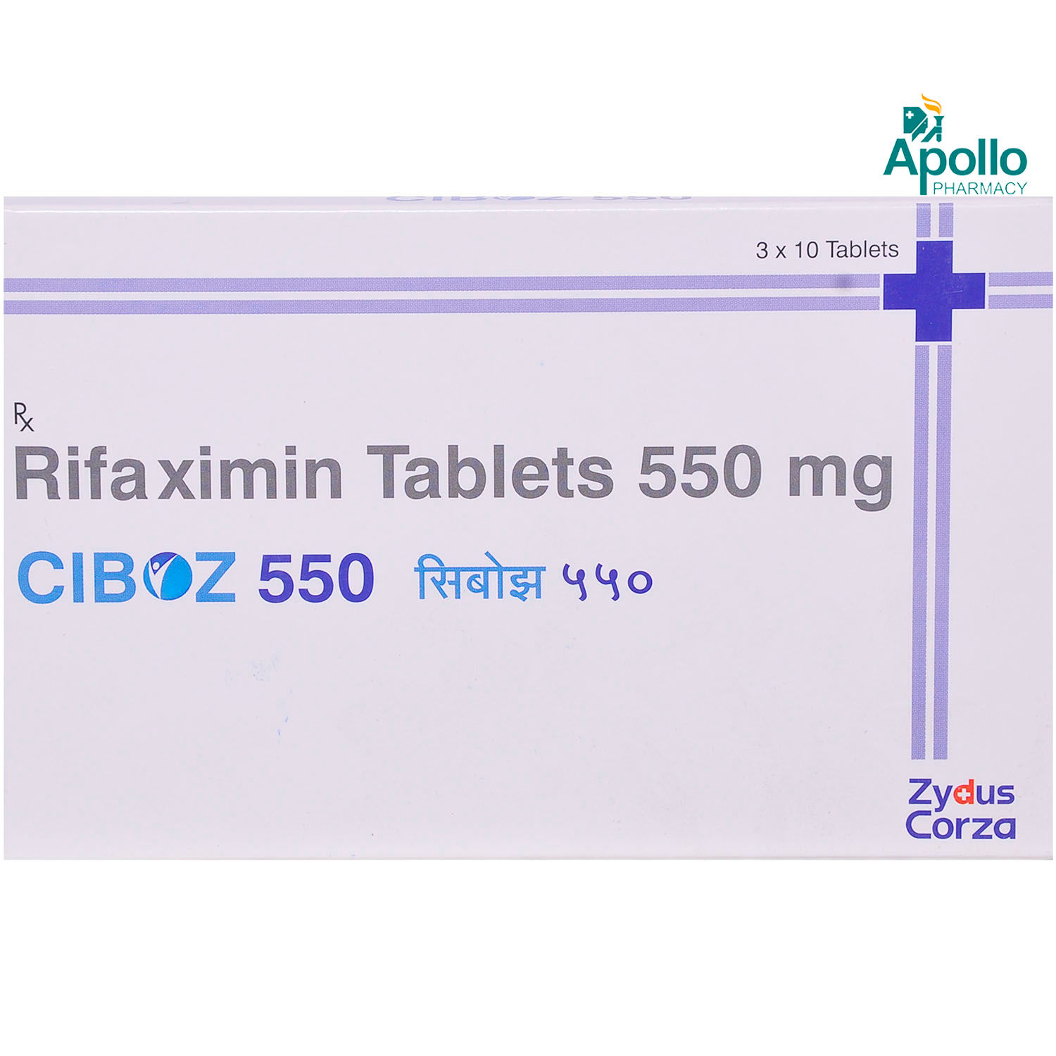 CIBOZ 550MG TABLET Price, Uses, Side Effects, Composition - Apollo Pharmacy