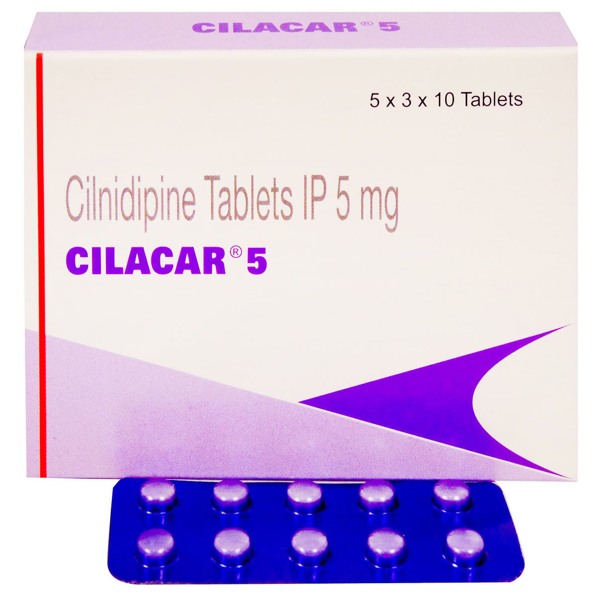 Cilacar 5 Tablet 10's Price, Uses, Side Effects, Composition - Apollo Pharmacy