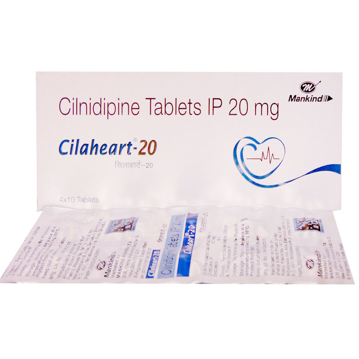 Cilaheart 20 Tablet 10's Price, Uses, Side Effects, Composition ...