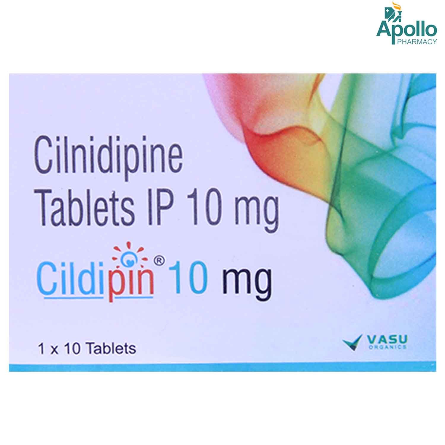 Cildipin 10 Tablet 10's Price, Uses, Side Effects, Composition - Apollo ...