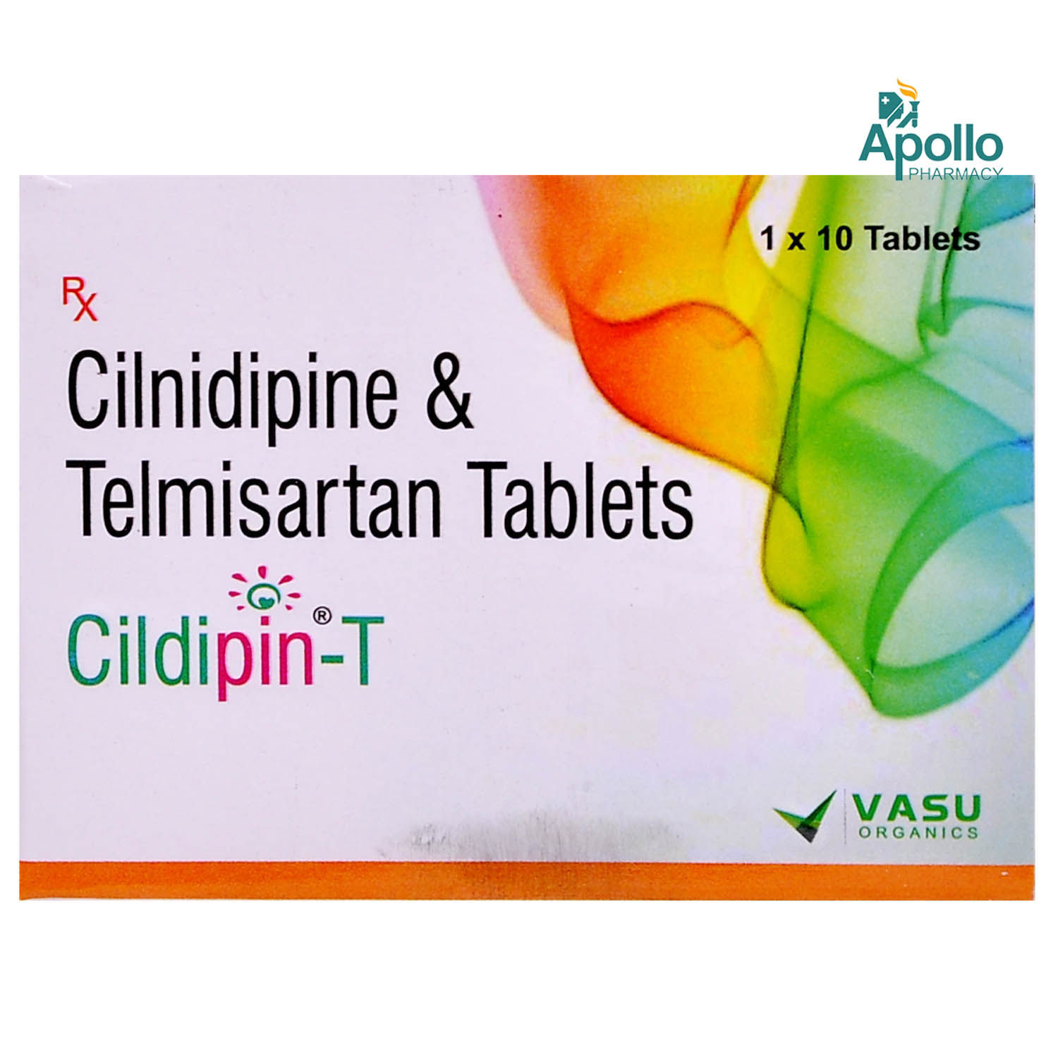Cildipin-T Tablet 10's Price, Uses, Side Effects, Composition - Apollo ...