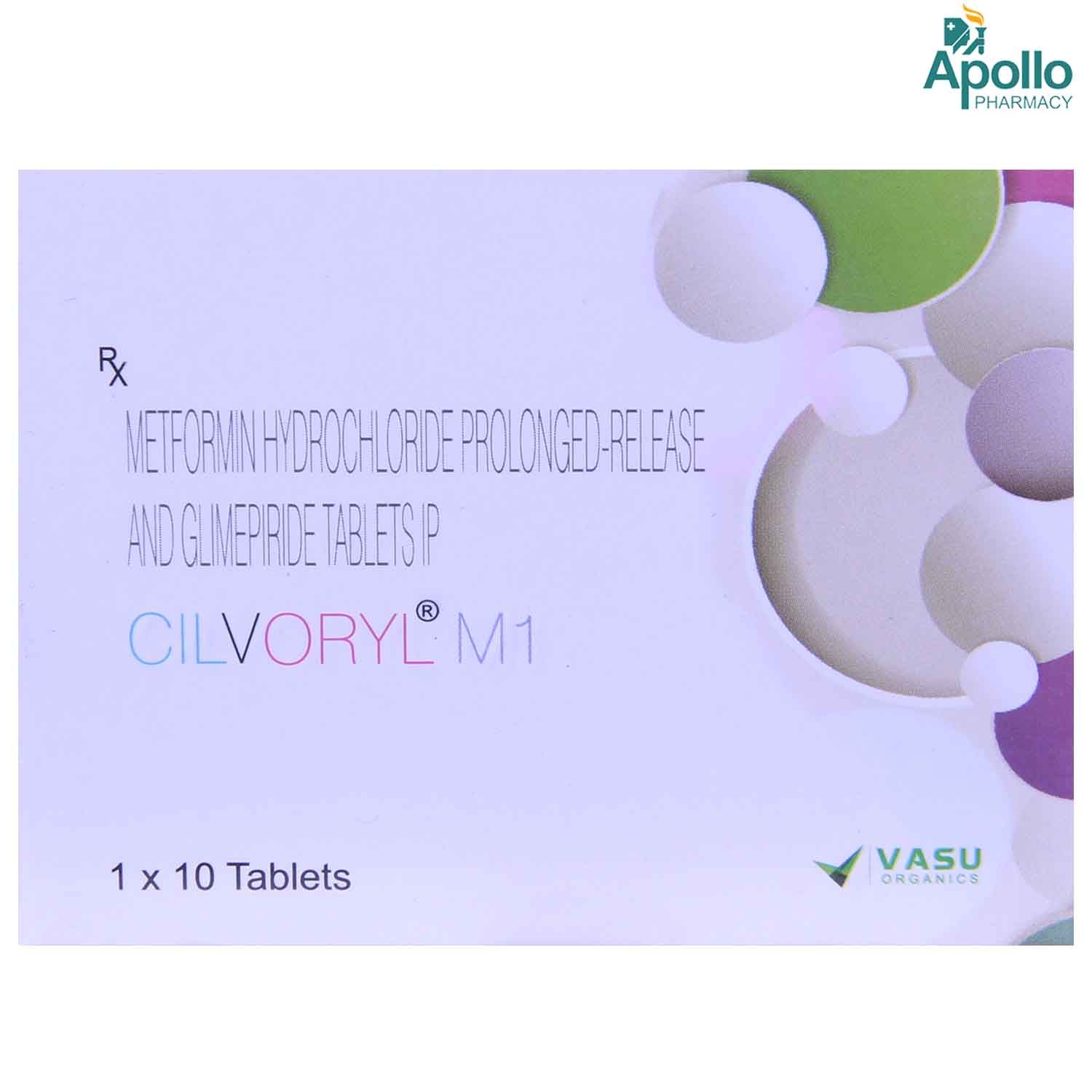 CILVORYL M 1MG TABLET 10'S Price, Uses, Side Effects, Composition ...