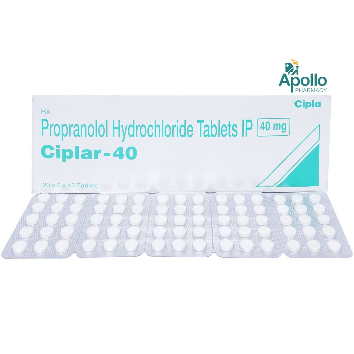Ciplar-40 Tablet 15's Price, Uses, Side Effects, Composition - Apollo ...