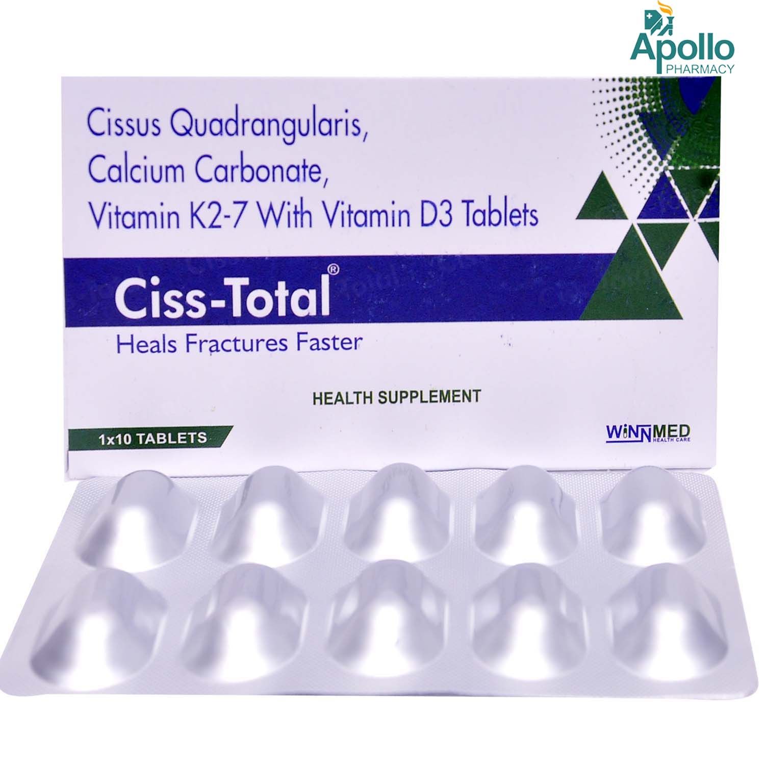 Ciss-Total Tablet 10s Price, Uses, Side Effects, Composition - Apollo ...