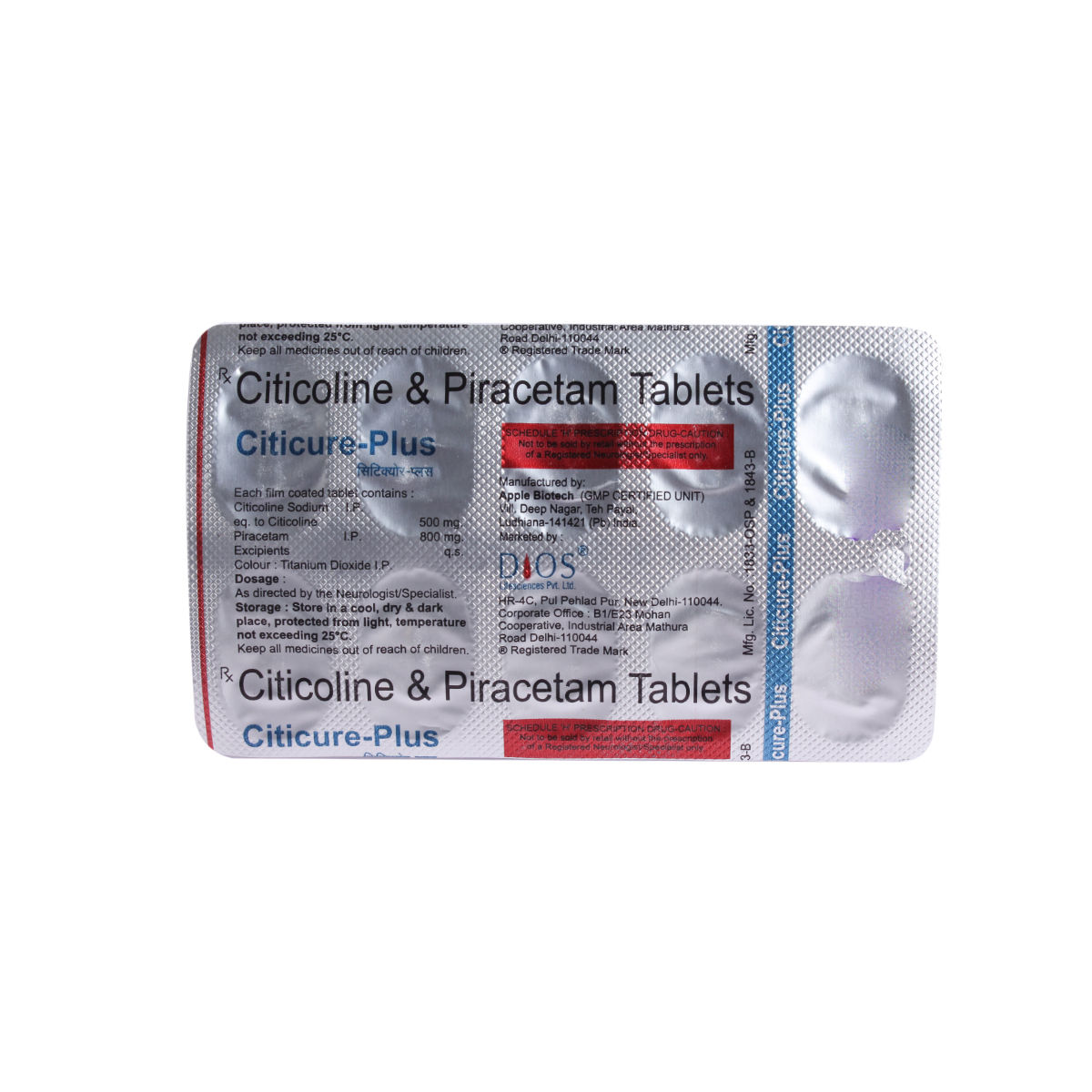Citicure Plus Tablet 10's Price, Uses, Side Effects, Composition ...