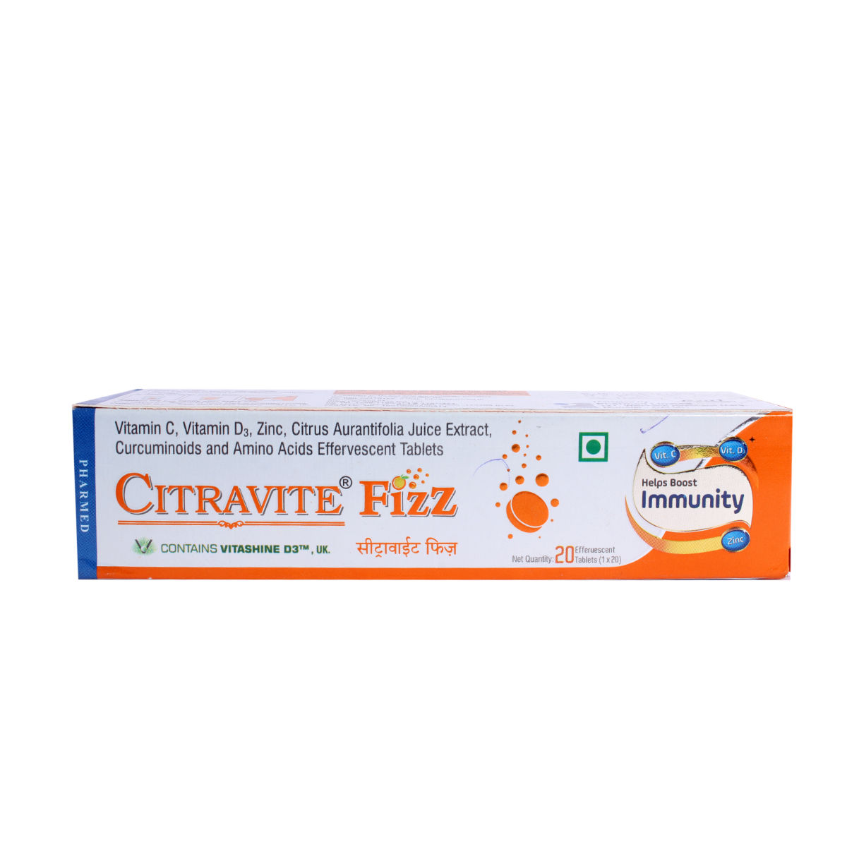 Citravite Fizz Effervescent Tablet 20's Price, Uses, Side Effects ...