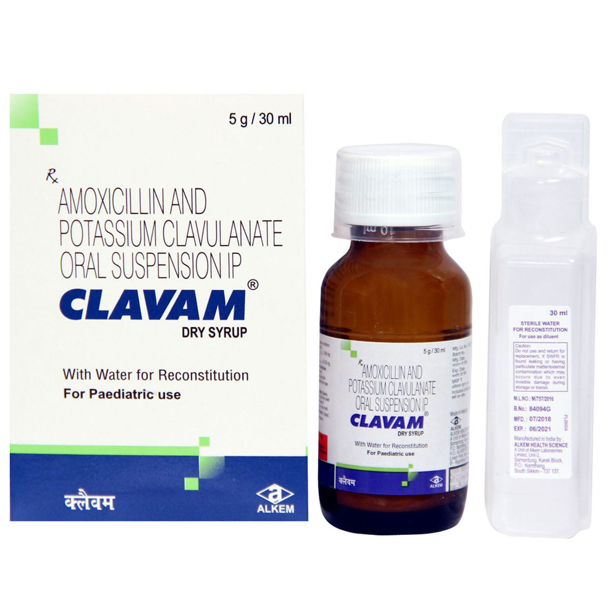 Clavam Dry Syrup 30 ml Price, Uses, Side Effects, Composition - Apollo ...