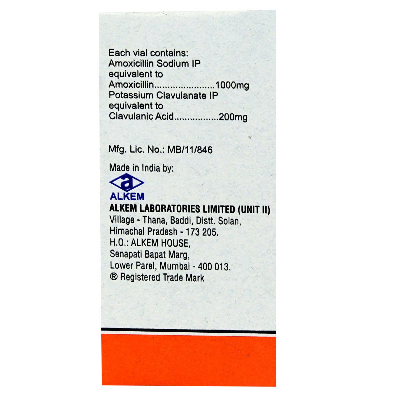 Clavam 1.2 gm Injection 1's Price, Uses, Side Effects, Composition ...