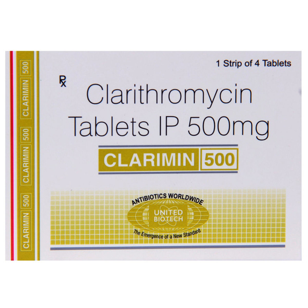 Clarimin 500mg Tablet 4's Price, Uses, Side Effects, Composition ...