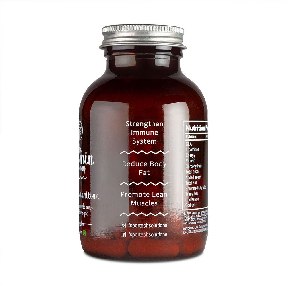 The Vitamin Company CLA + L-Carnitine, 60 Capsules Price, Uses, Side ...
