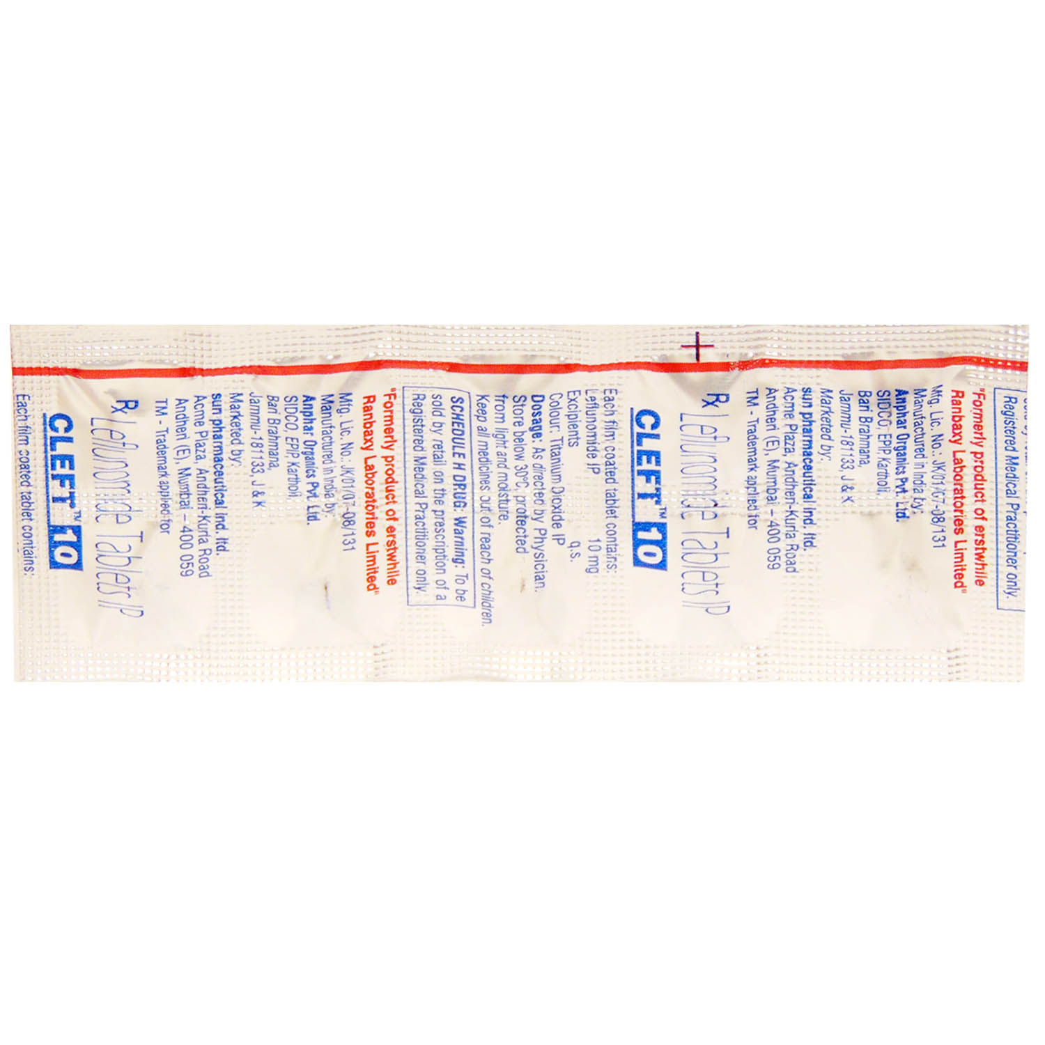 CLEFT 10MG TABLET Price, Uses, Side Effects, Composition - Apollo Pharmacy