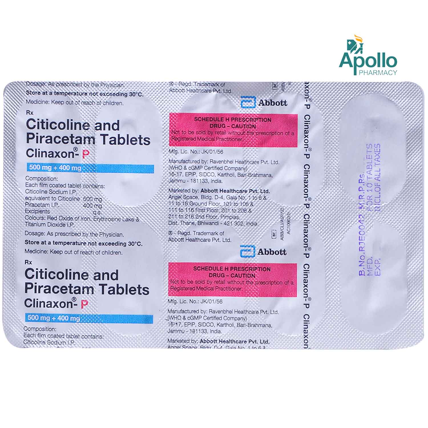 CLINAXON P TABLET Price, Uses, Side Effects, Composition - Apollo Pharmacy