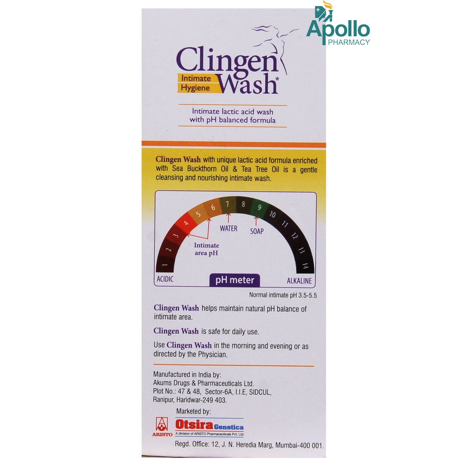 Clingen Wash 100 ml Price, Uses, Side Effects, Composition - Apollo ...