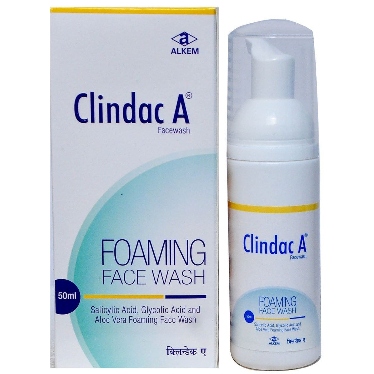 Clindac A Foaming Face Wash 50 ml Price, Uses, Side Effects ...