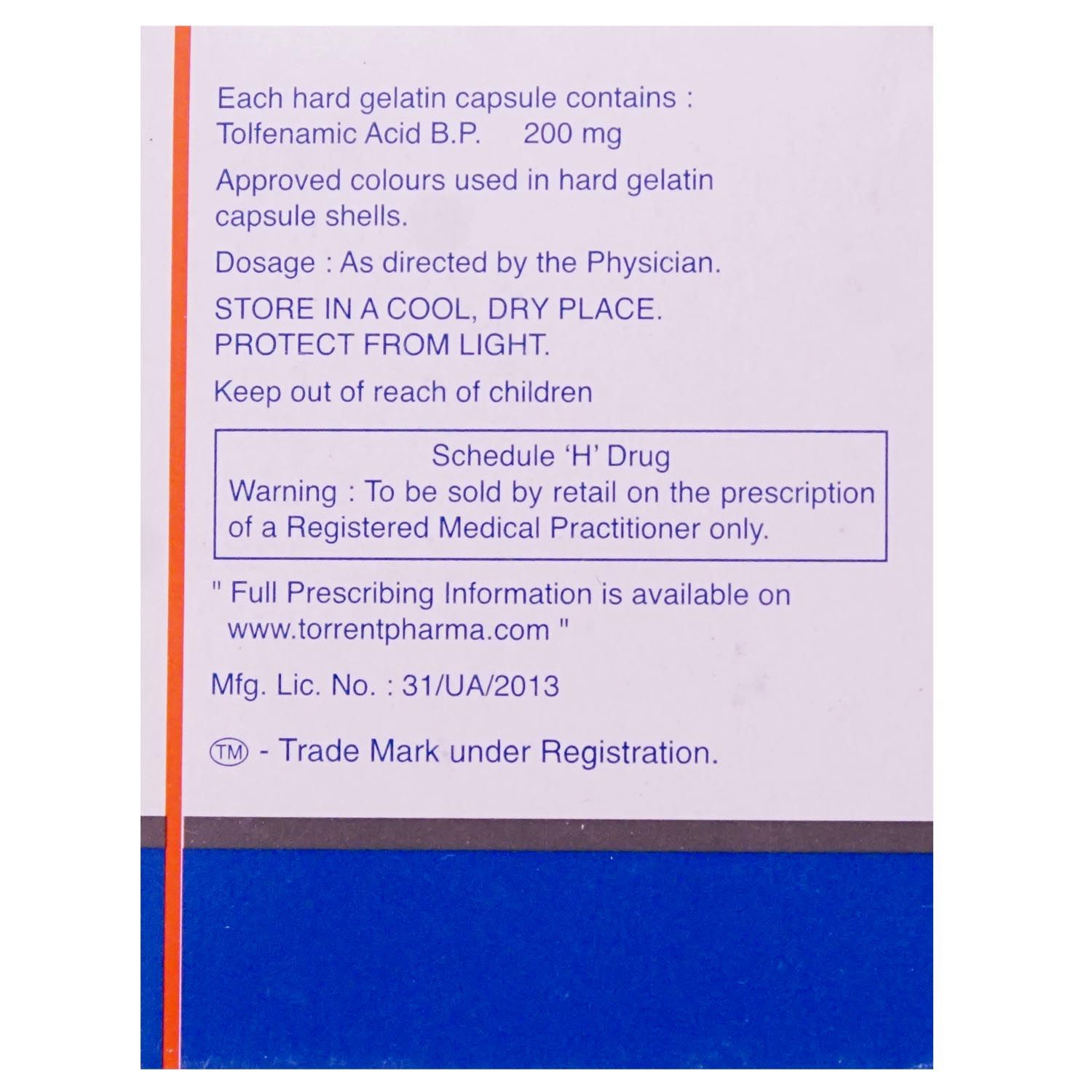 Clotan 200 mg Capsule 10's Price, Uses, Side Effects, Composition ...