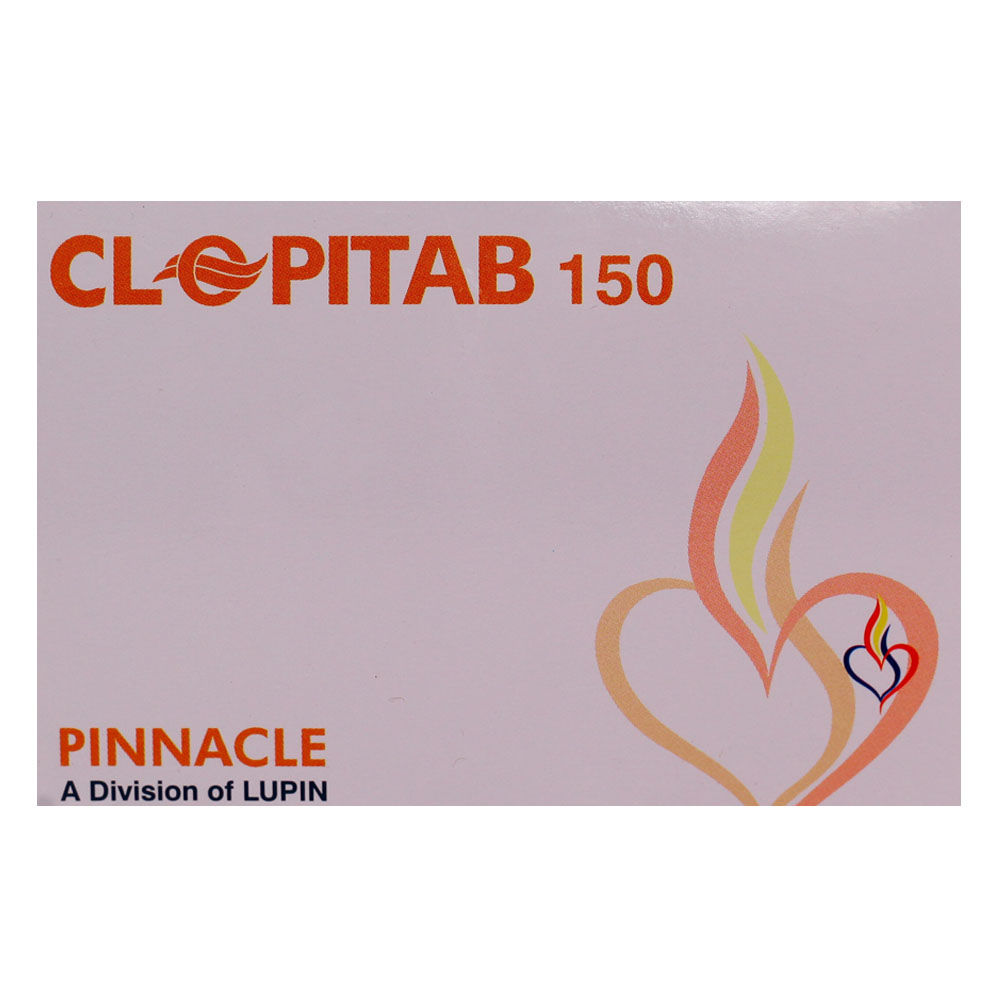 Clopitab 150 Tablet 10's Price, Uses, Side Effects, Composition ...