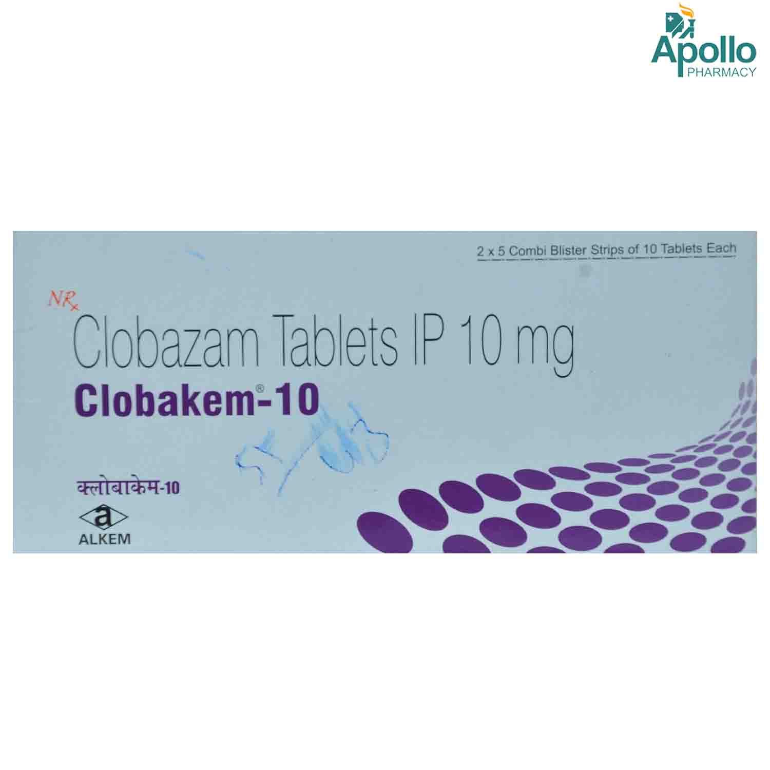 CLOBAKEM 10MG TABLET Price, Uses, Side Effects, Composition - Apollo ...