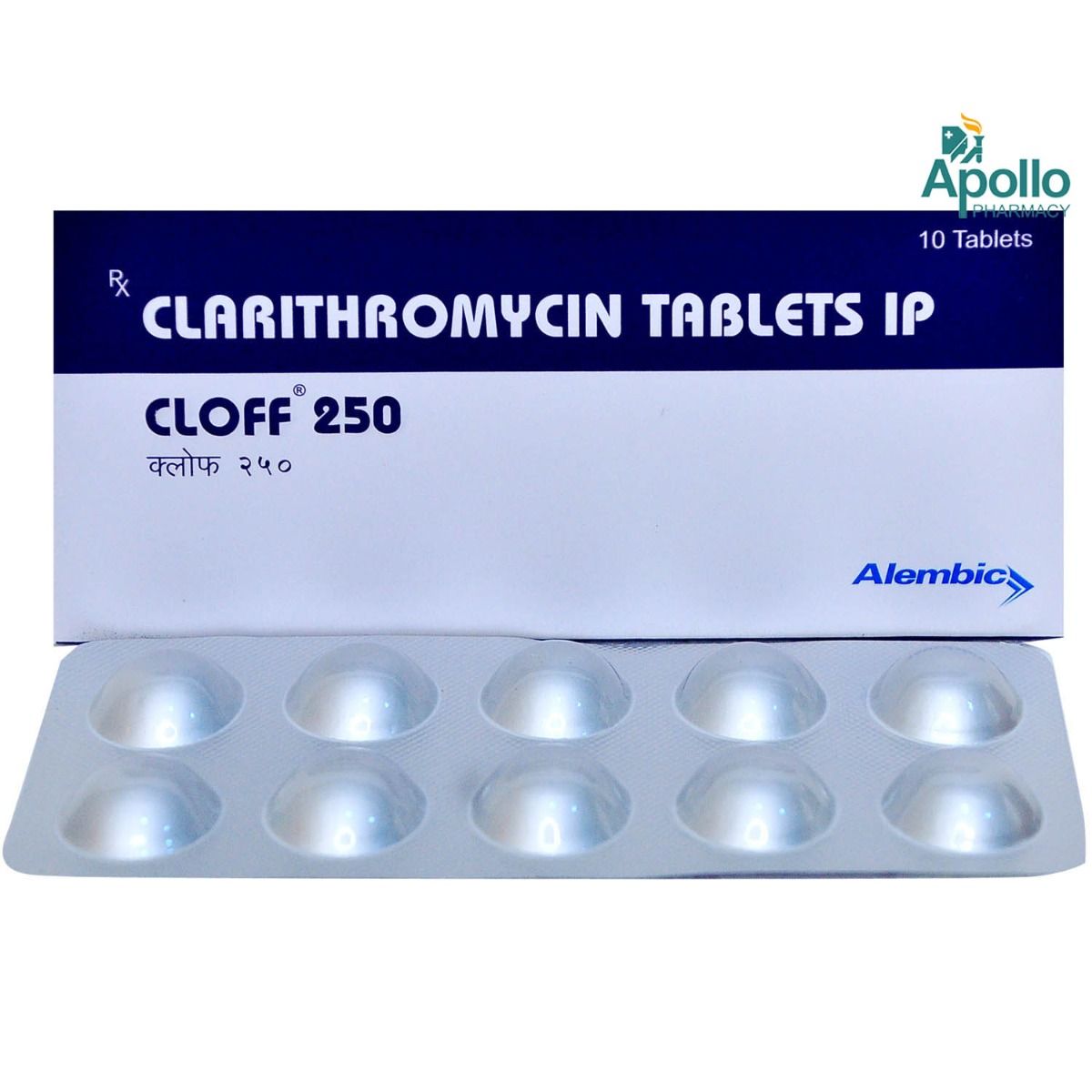 Cloff 250 Tablet 10's Price, Uses, Side Effects, Composition - Apollo ...
