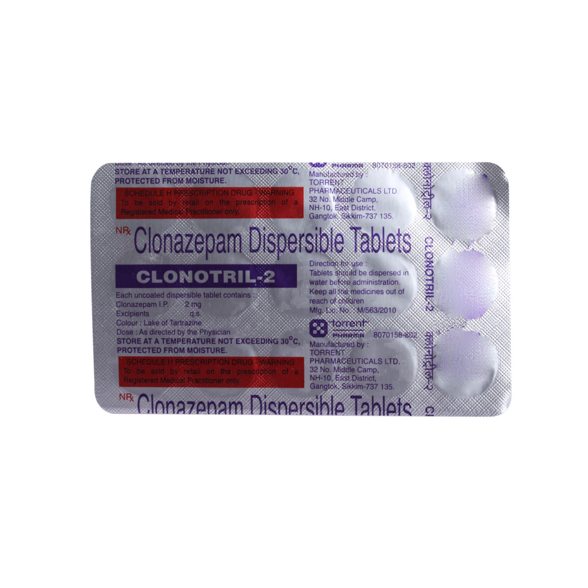 Clonotril 2 mg DT Tablet 15's Price, Uses, Side Effects, Composition ...