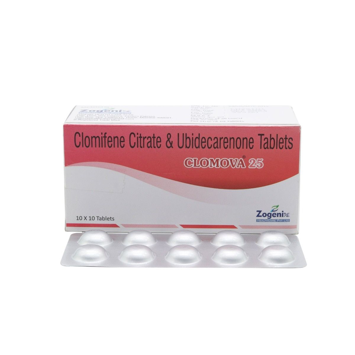 Clomova 25mg Tablet 10's Price, Uses, Side Effects, Composition ...