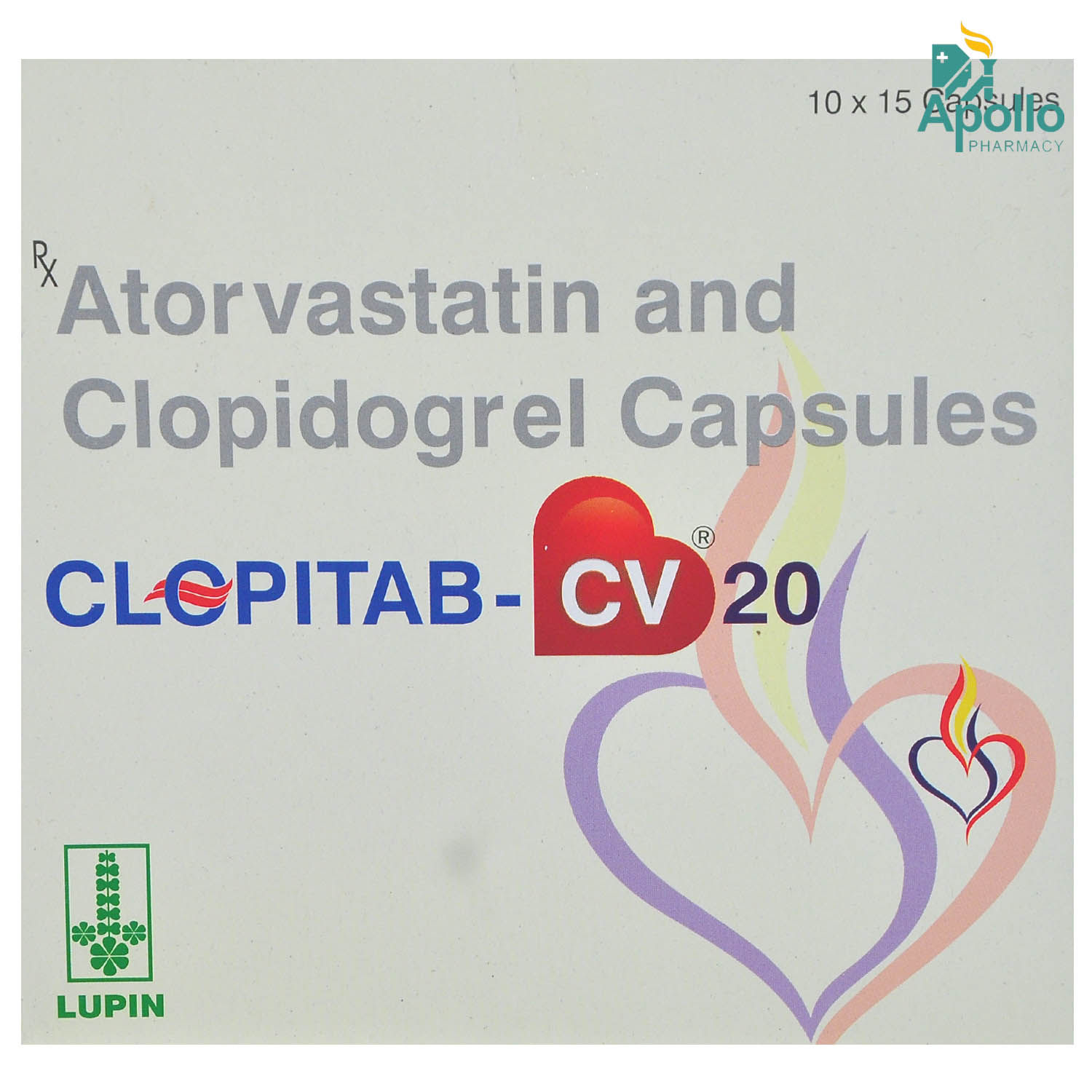Clopitab-CV 20 Capsule 15's Price, Uses, Side Effects, Composition ...