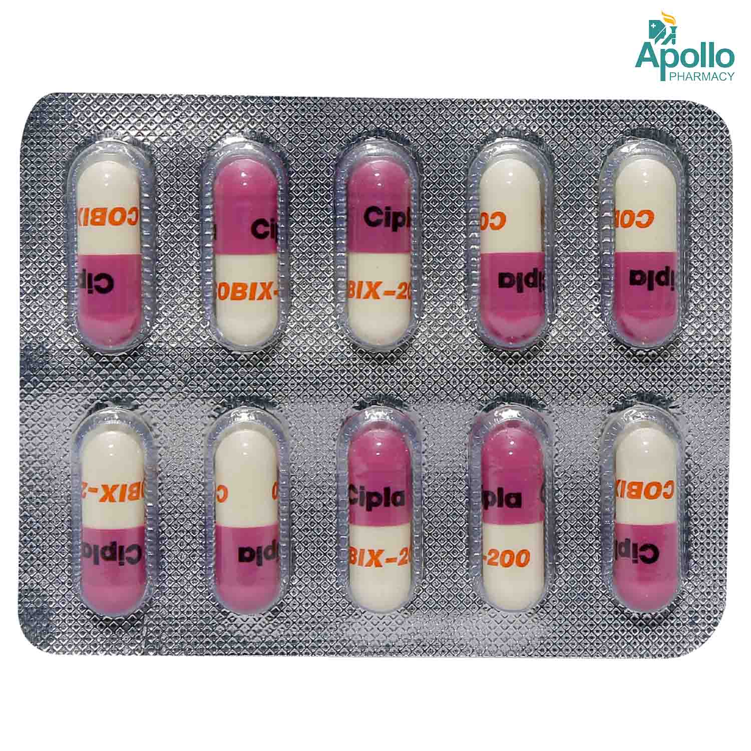 Cobix 200 Capsule 10's Price, Uses, Side Effects, Composition - Apollo ...
