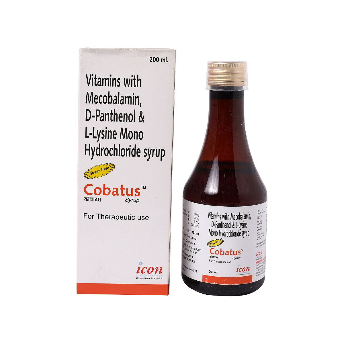Cobatus Syrup 200 ml Price, Uses, Side Effects, Composition - Apollo ...