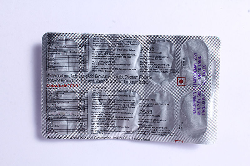 Cobaforte-CD3 Plus Tablet 10's Price, Uses, Side Effects, Composition ...