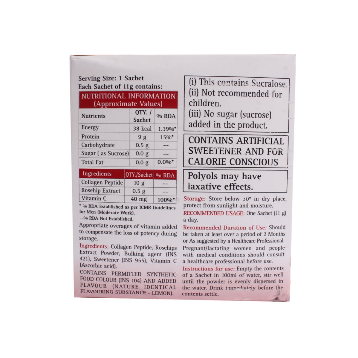 Coerip C Sachet 11 gm Price, Uses, Side Effects, Composition - Apollo ...