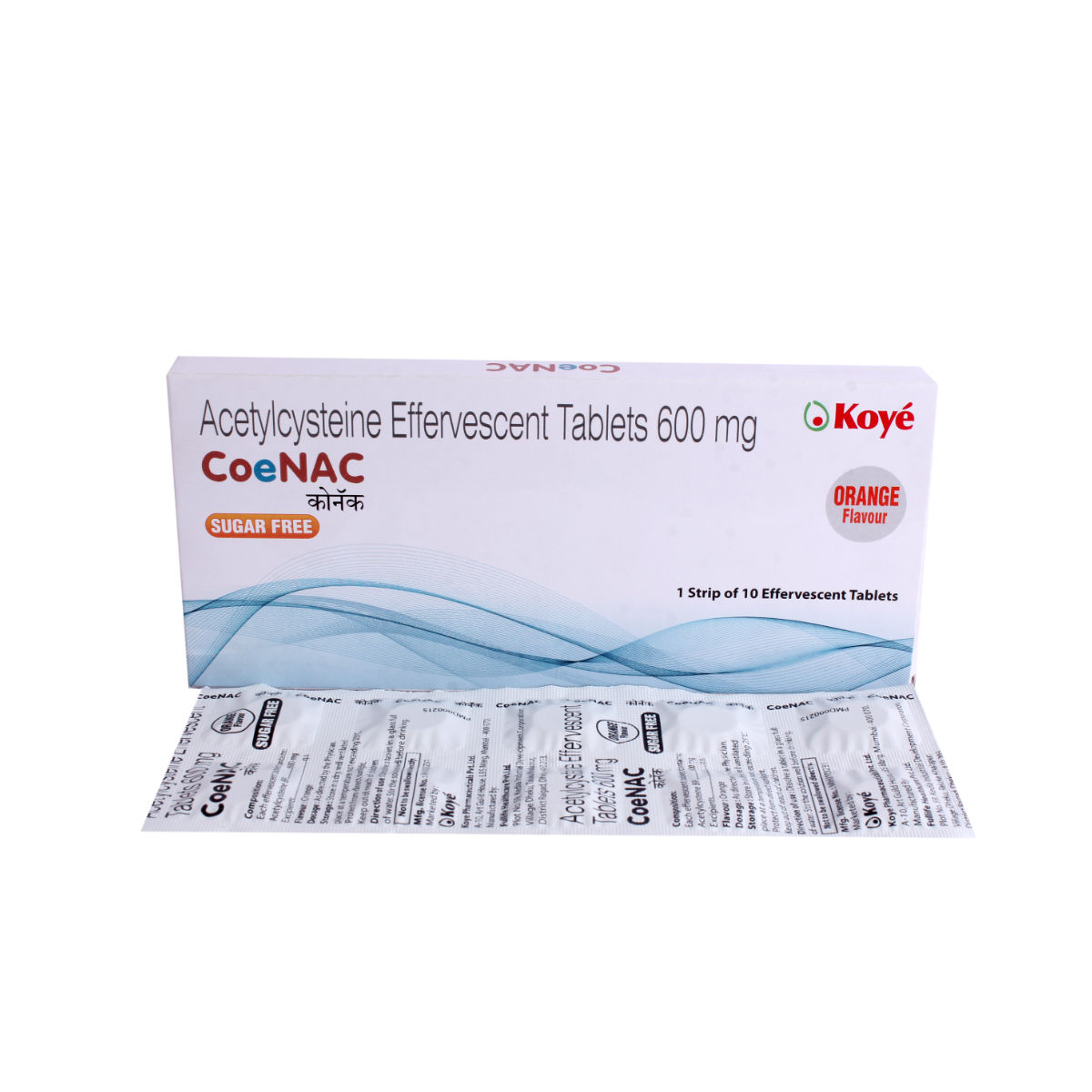 Coenac SF Orange Flavour Tablet 10's Price, Uses, Side Effects ...