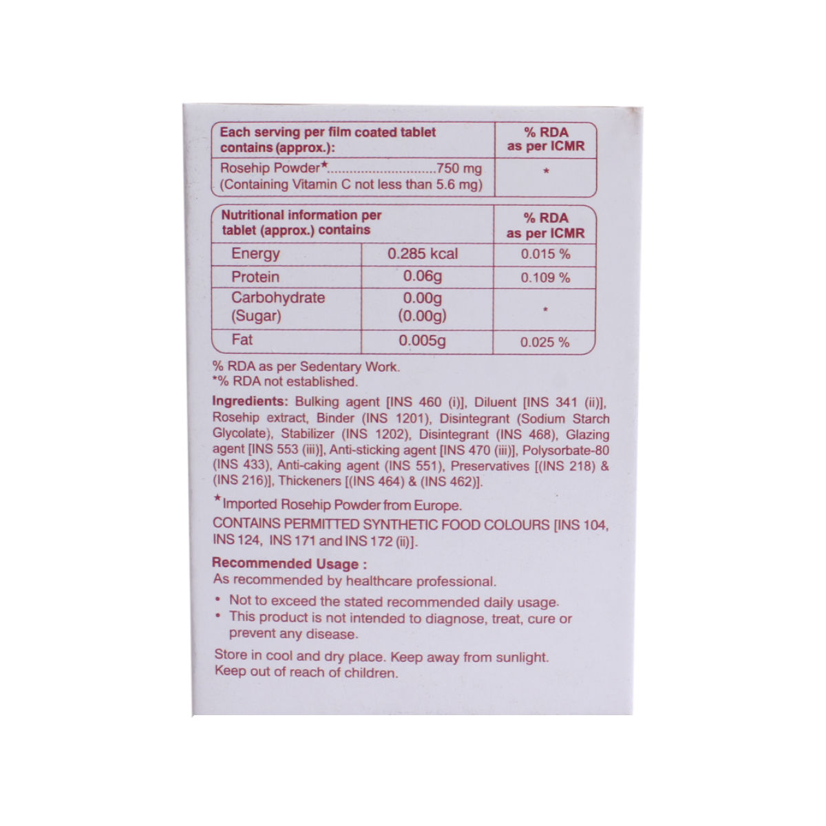 Coerip Tablet 30's Price, Uses, Side Effects, Composition - Apollo Pharmacy