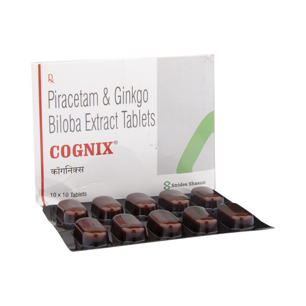 Cognix Tablet 10's Price, Uses, Side Effects, Composition - Apollo Pharmacy