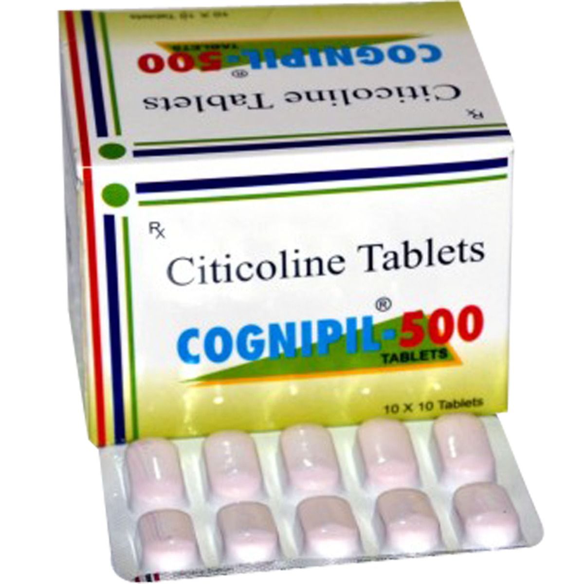 Cognipil 500 Tablet 10's Price, Uses, Side Effects, Composition ...