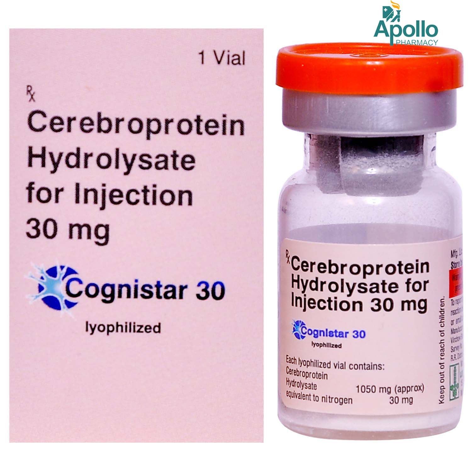 Cognistar 30Mg Inj Price, Uses, Side Effects, Composition - Apollo Pharmacy