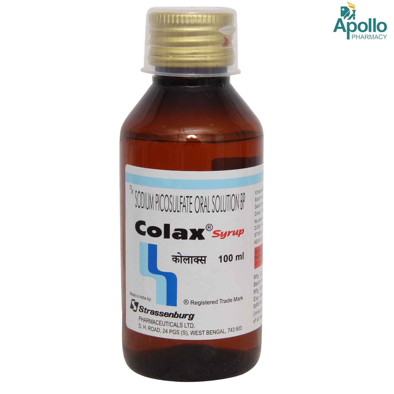 Colax Syrup 100 ml Price, Uses, Side Effects, Composition - Apollo Pharmacy
