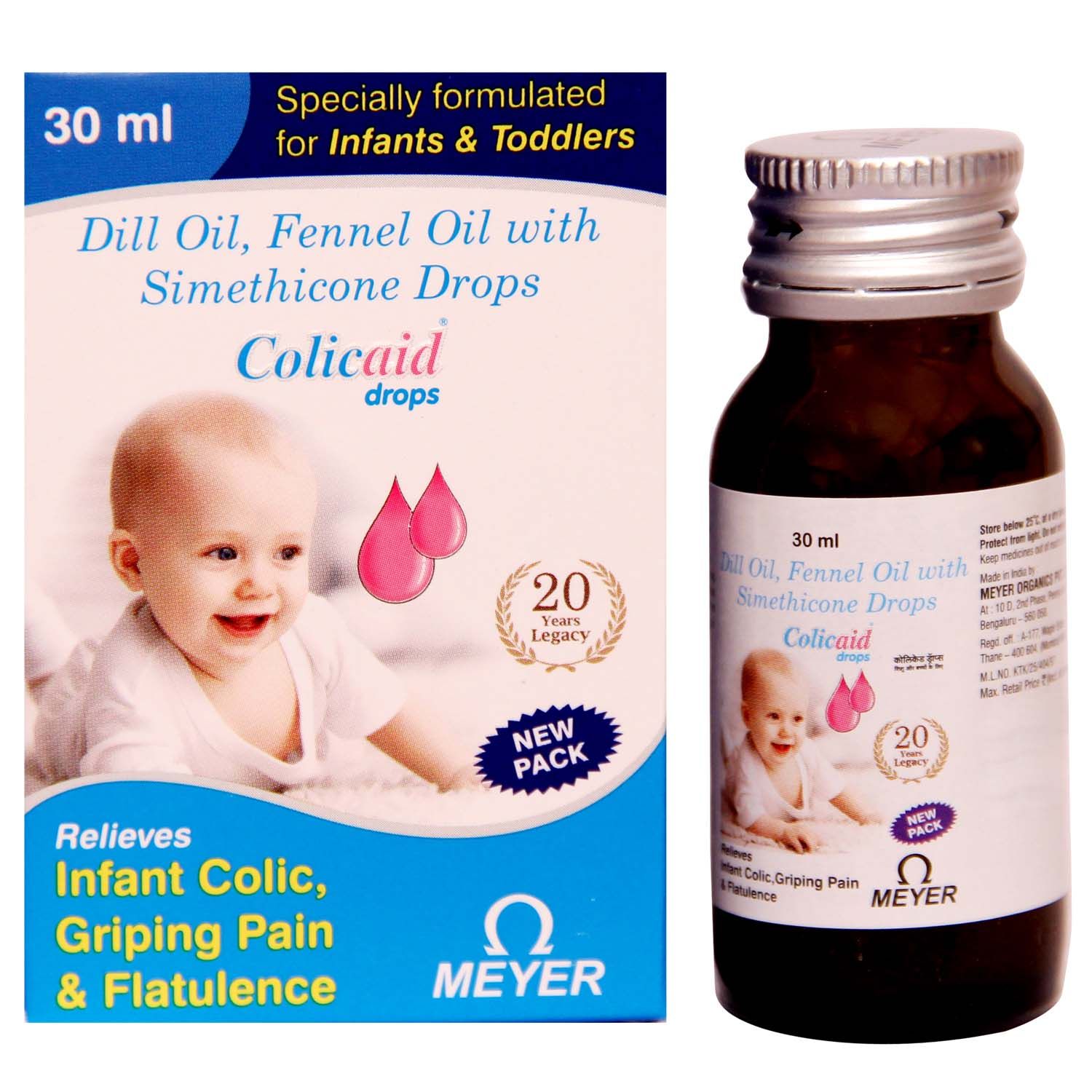 Colicaid Drops, 30 ml Price, Uses, Side Effects, Composition - Apollo ...