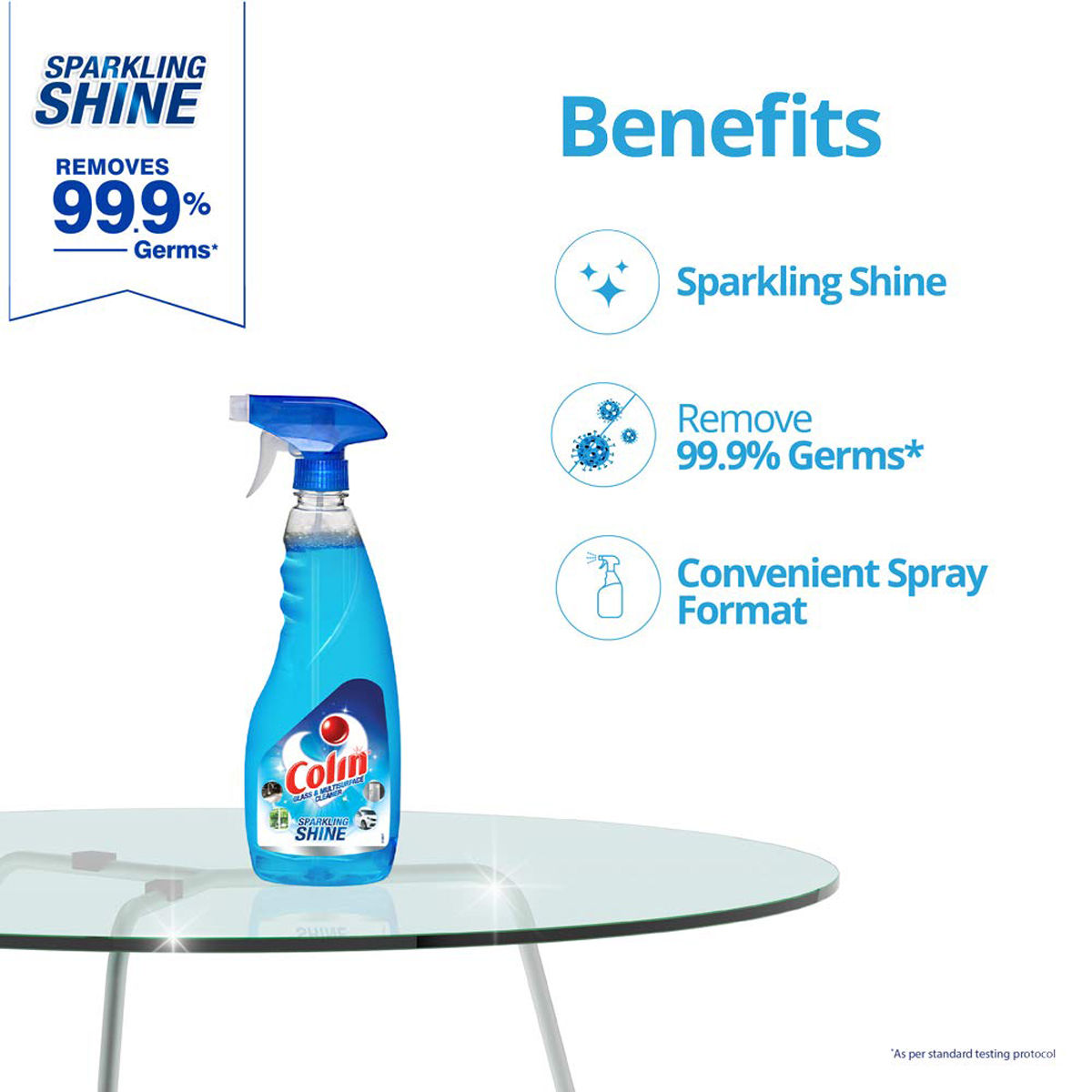 Colin Glass Cleaner, 500 ml Price, Uses, Side Effects, Composition ...