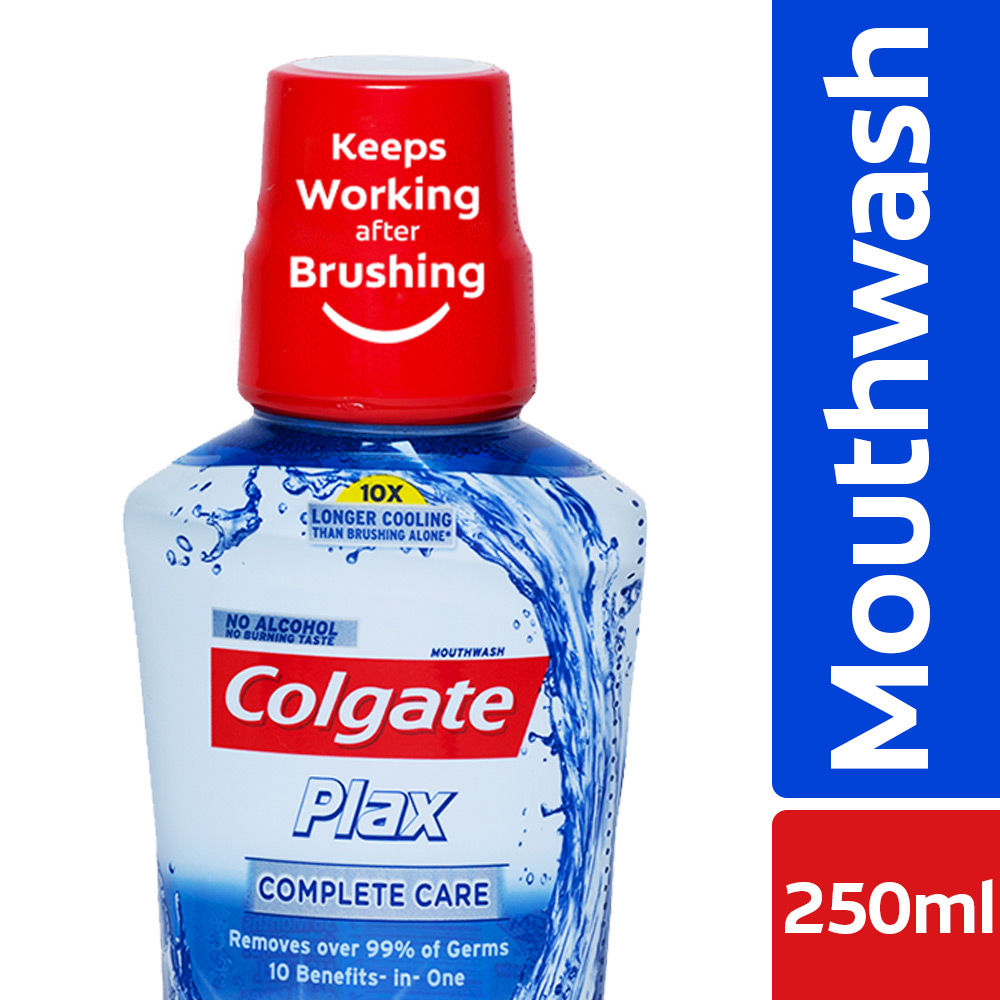 Colgate Plax Complete Care Mouthwash, 250 ml Price, Uses, Side Effects ...