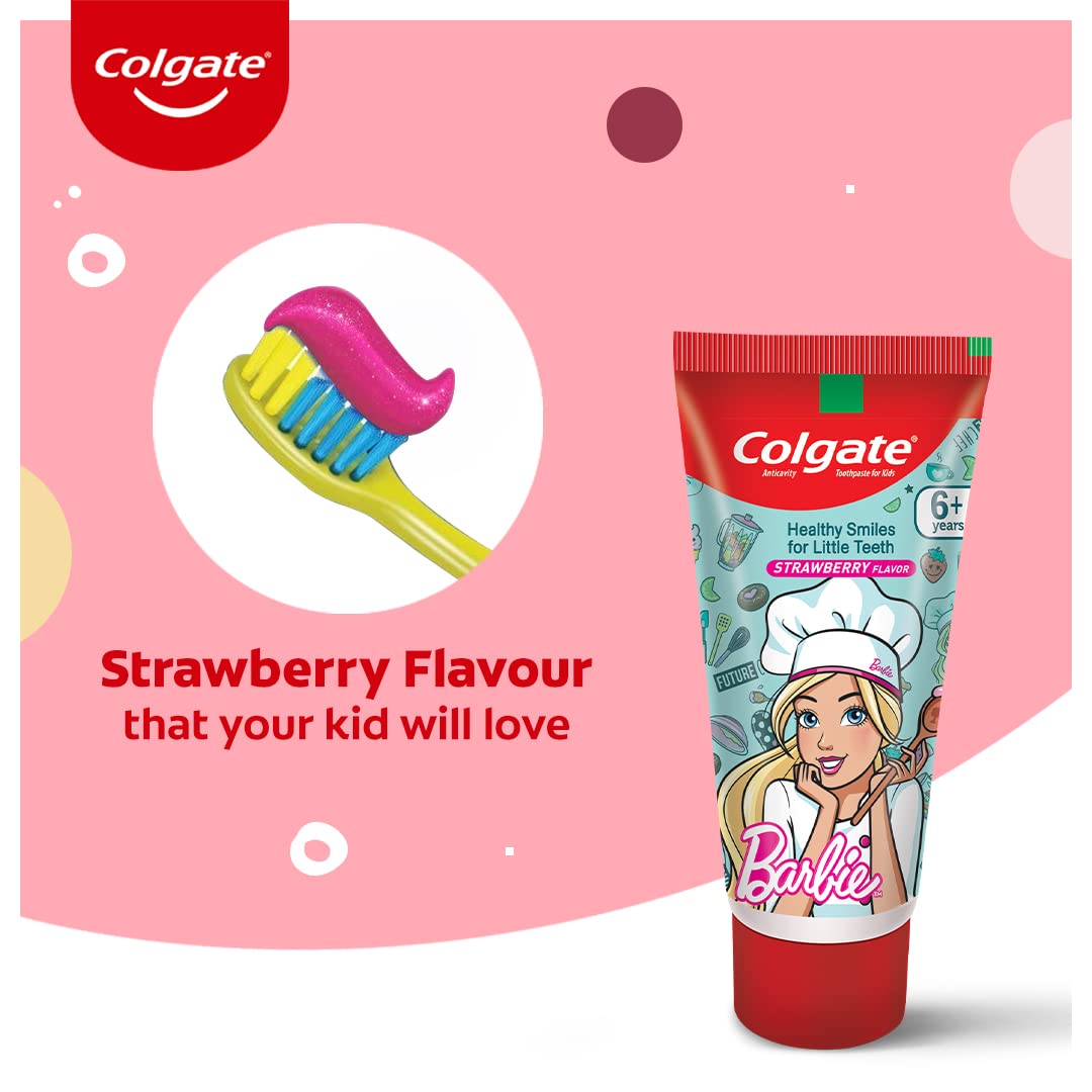 Colgate Kids Barbie Cavity Protection Toothpaste, 80 gm Price, Uses ...