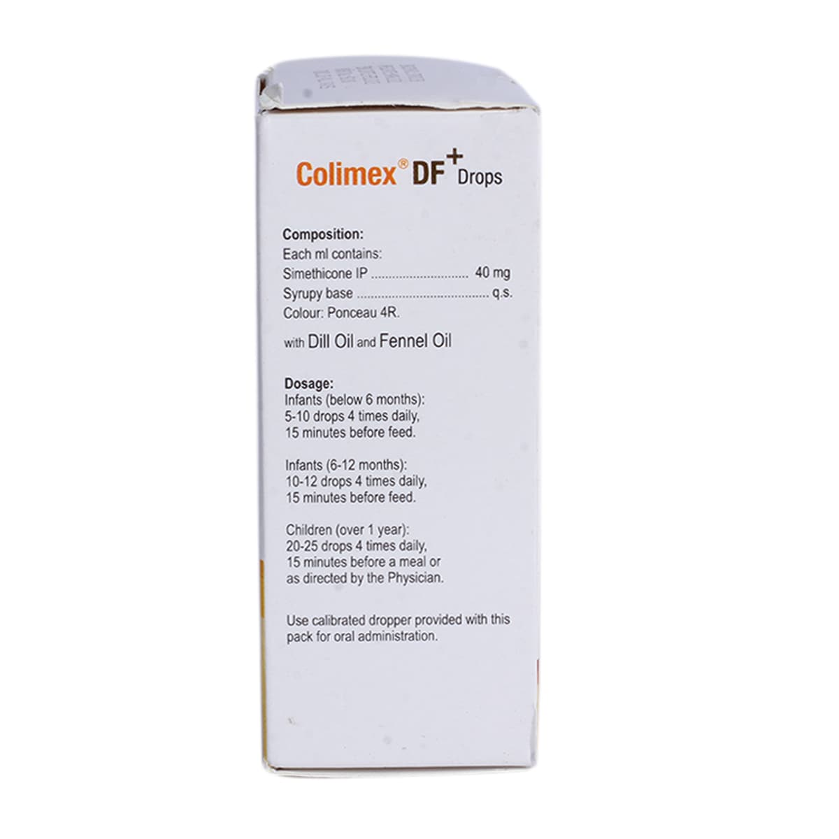 Colimex Df Plus 40mg Drops 15ml Price, Uses, Side Effects, Composition ...
