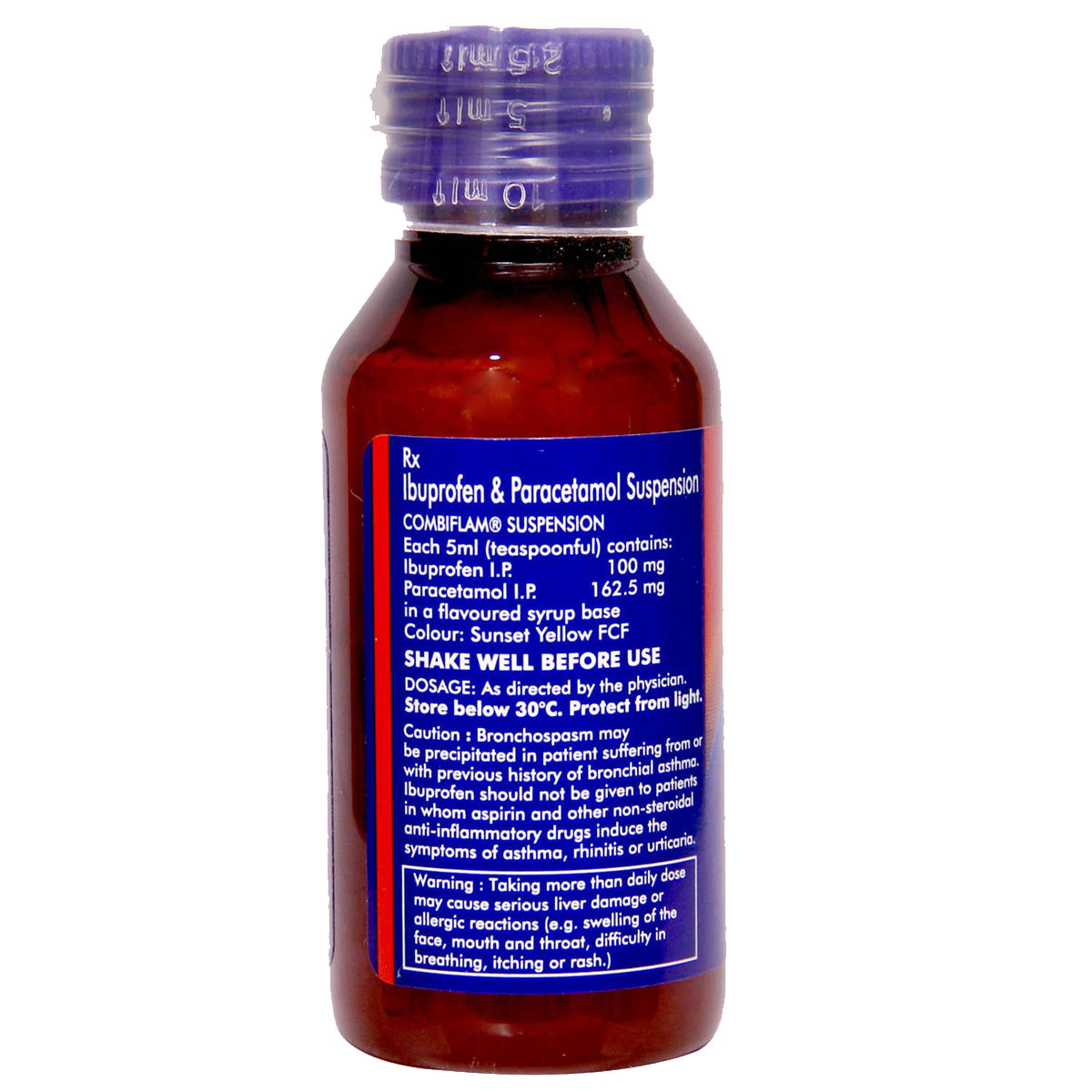 Combiflam Suspension 60 ml Price, Uses, Side Effects, Composition ...