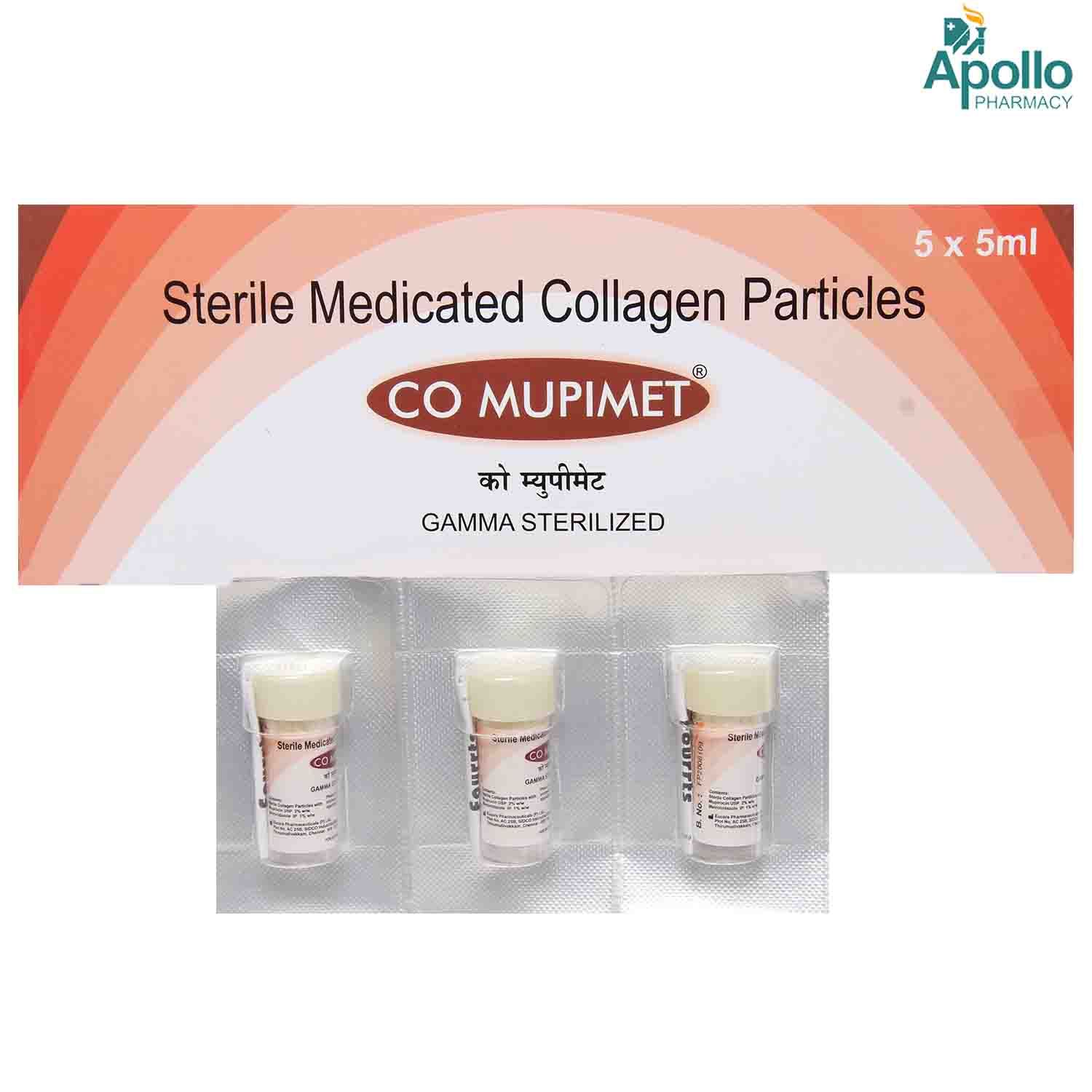 CO Mupimet Collagen Particles 5 ml Price, Uses, Side Effects ...