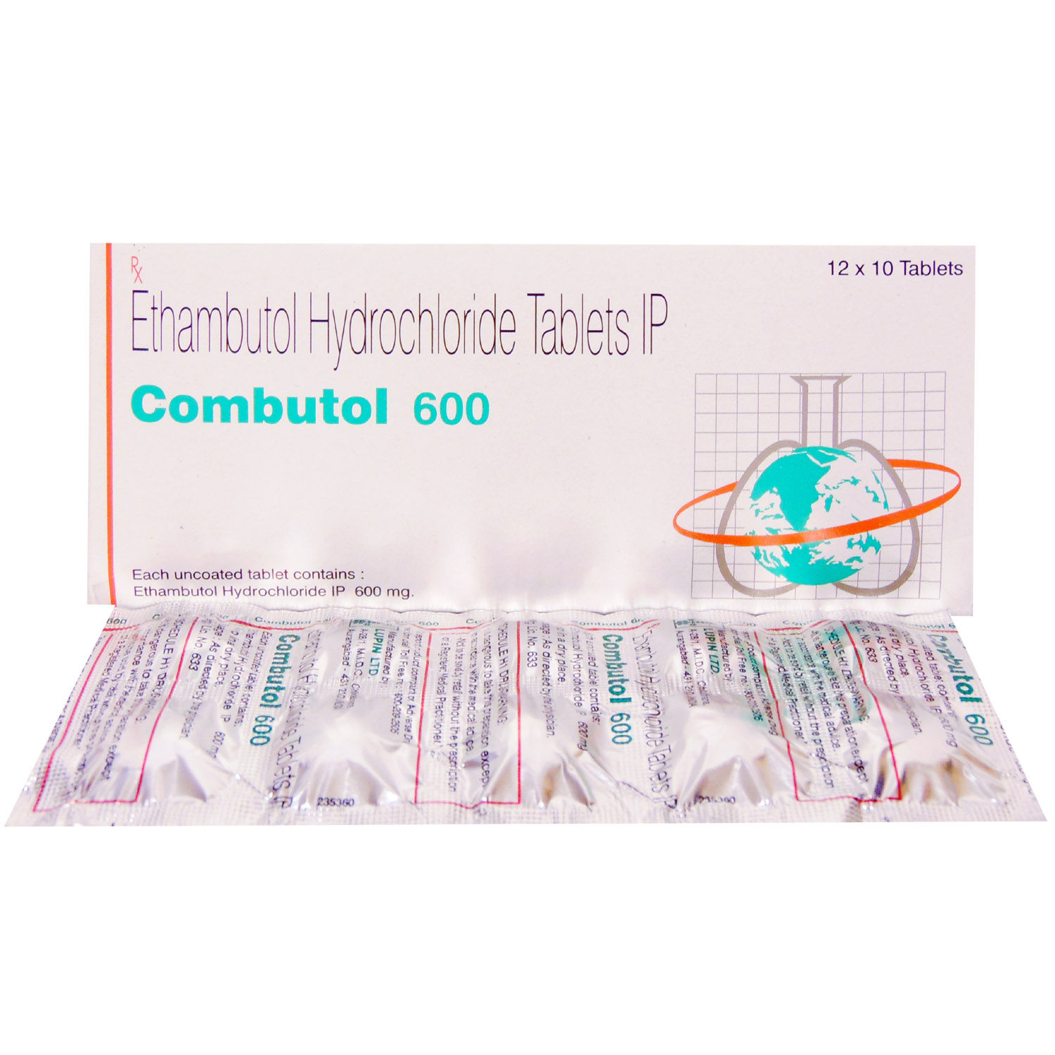 Combutol 600mg Tablet 10's Price, Uses, Side Effects, Composition ...